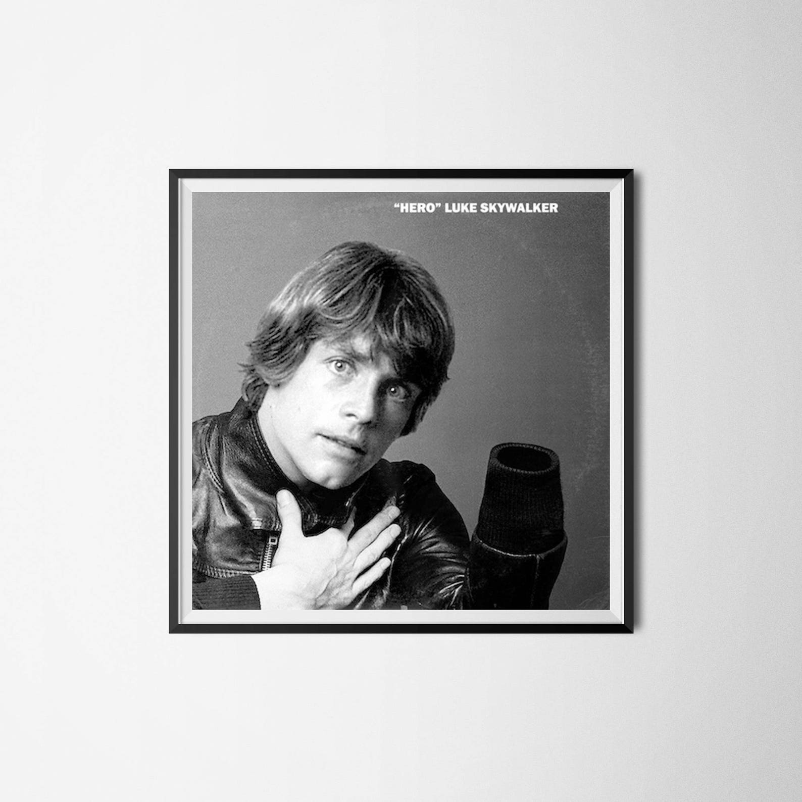 Star Wars Luke Skywalker / David Bowie Heroes 'Vinyl | Etsy