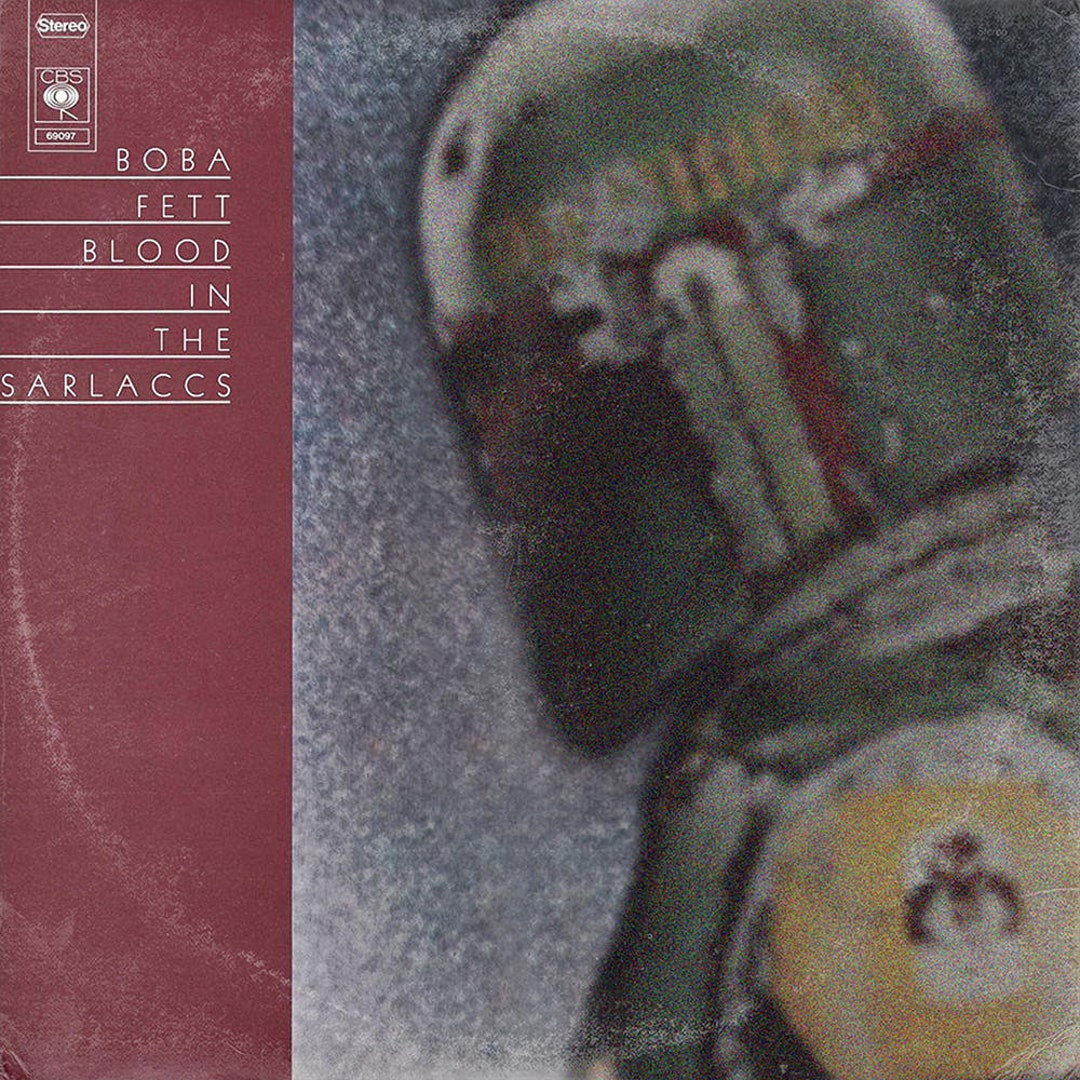 Star Wars (boba Fett) / Bob Dylan Blood on the Tracks 'vinyl Record ...