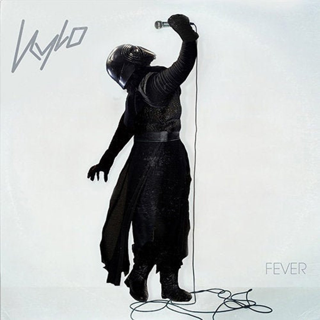 Star Wars (kylo Ren) / Kylie Minogue Fever 'vinyl Record Album Cover ...