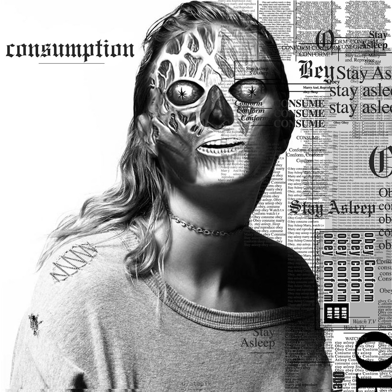 John Carpenter They Live / Taylor Swift Reputation 'vinyl - Etsy UK