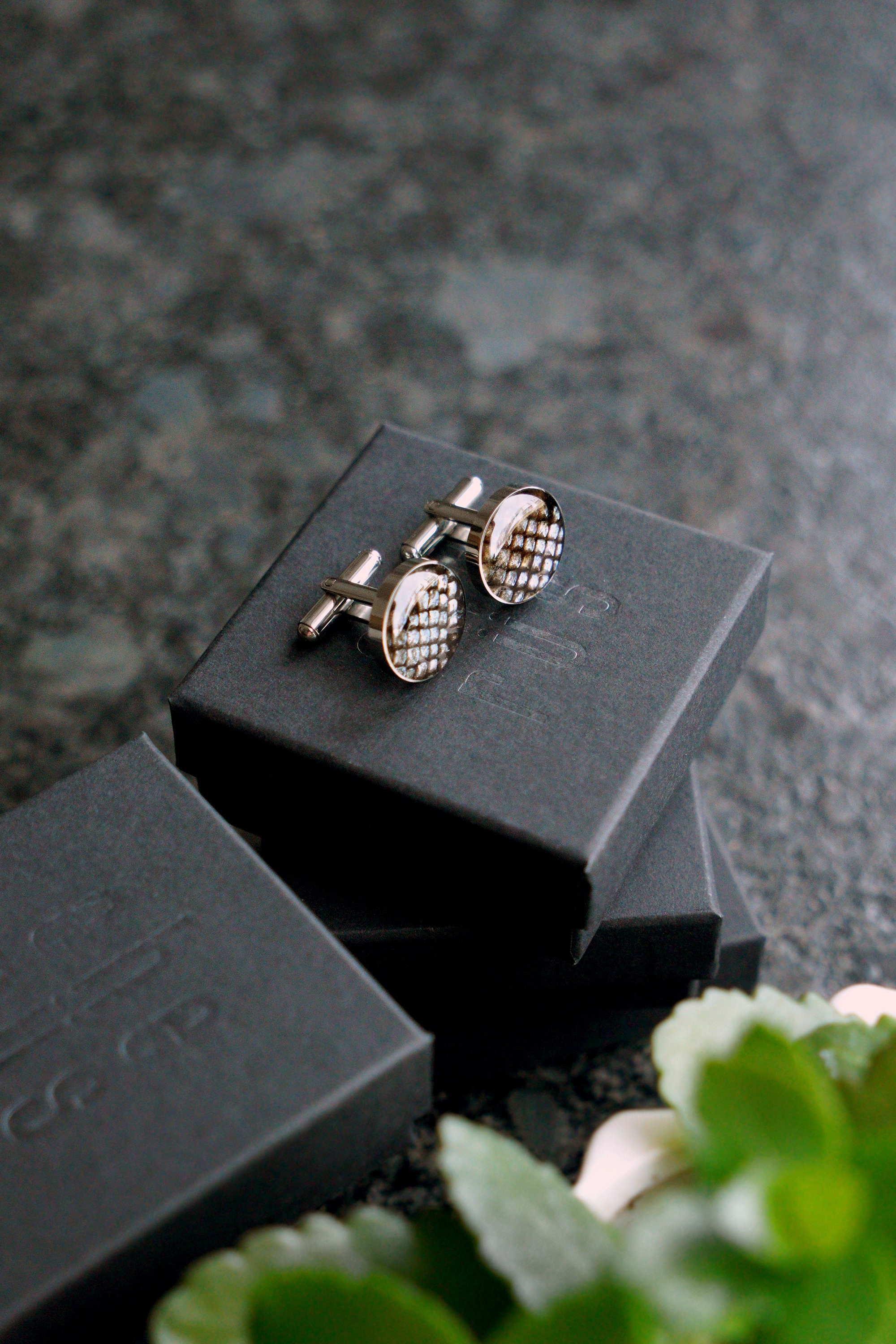 Fish Cufflinks - Gift for a Fisherman - Genuine Fish Leather - Etsy