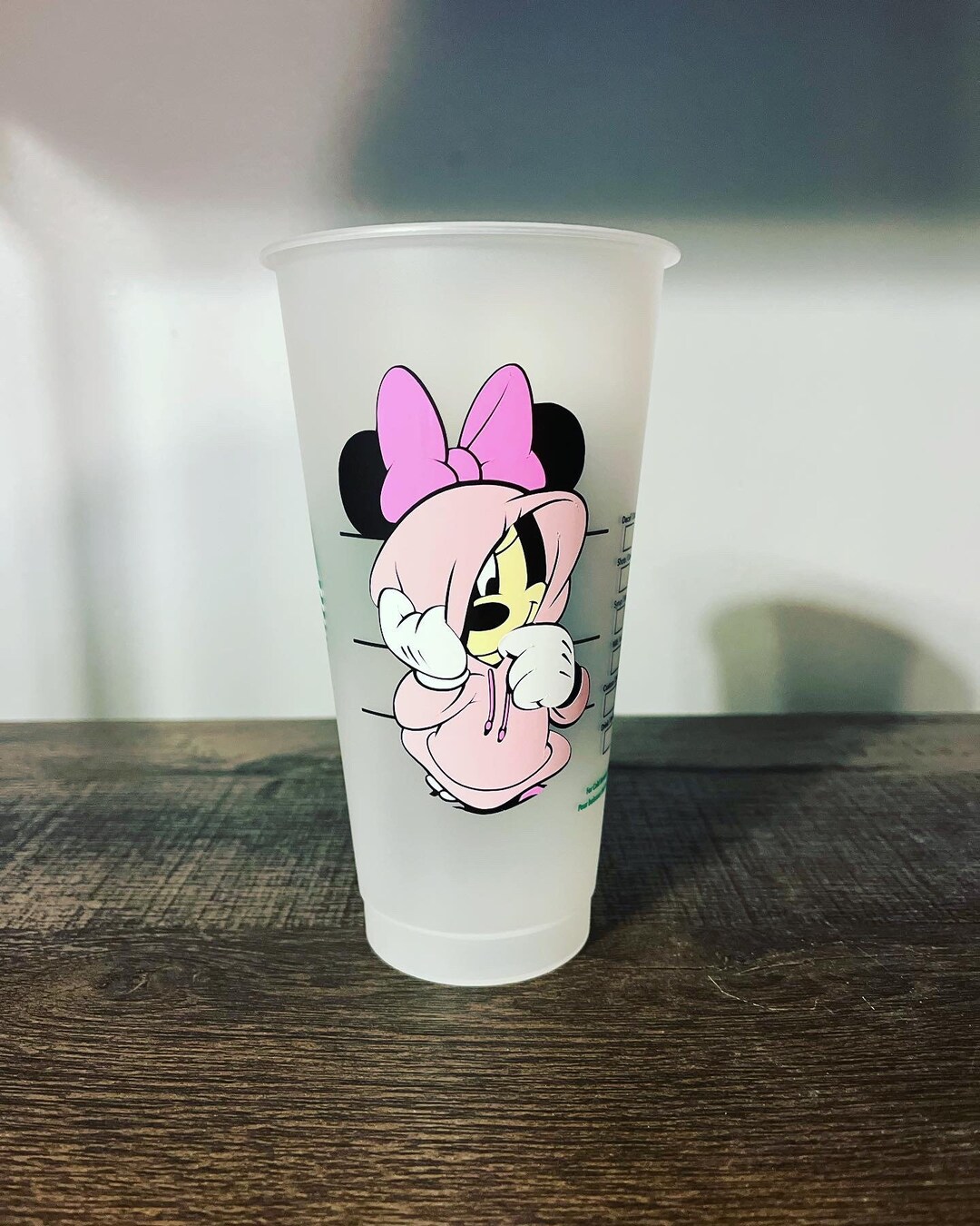 Cool Mickeymouse , Cool Minnie Mouse Starbucks Cup - Etsy