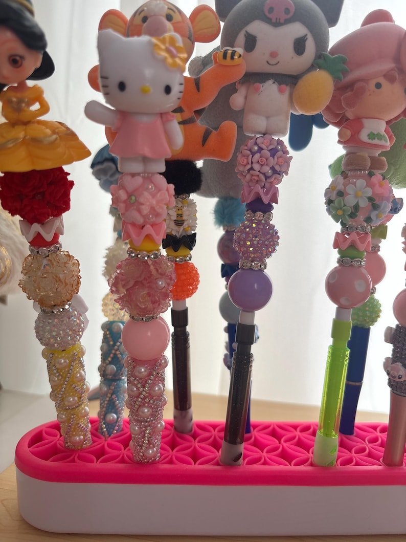 Character Beaded Pens- CUSTOMIZED TO YOU - Etsy