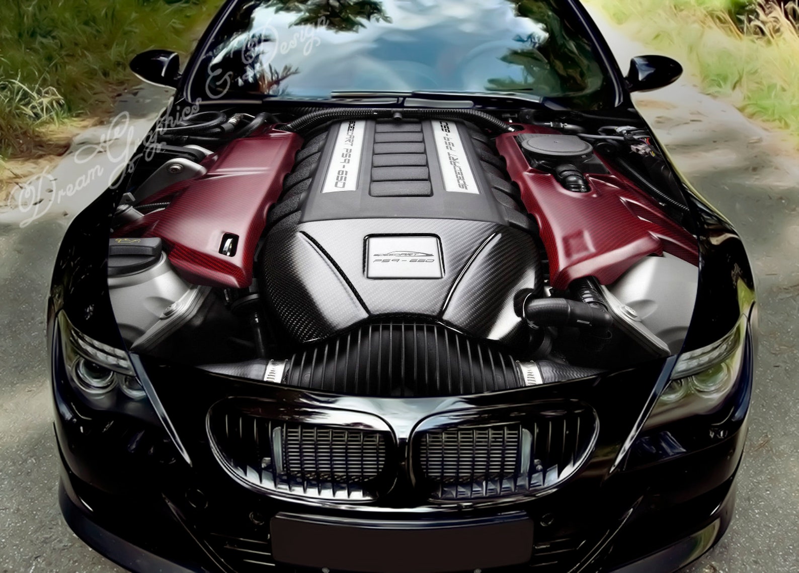 Car Hood Wrap Decal Vinyl Sticker Graphic Truck Decal - Etsy