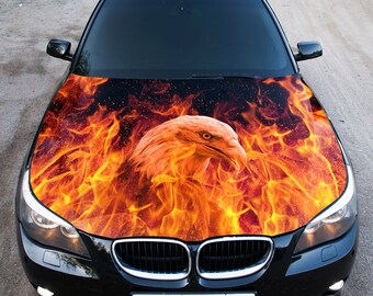 Car Engine Hood Wrap, Car Hood Decal, Car Hood Sticker, Hood Wrap for ...