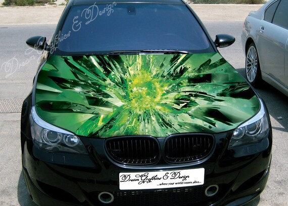 Car Hood Decal Vinyl Sticker Graphic Wrap Decal Truck - Etsy