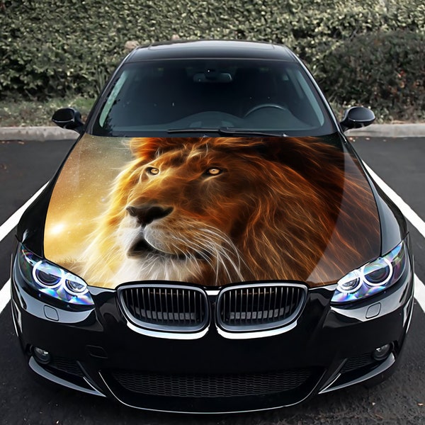 Lion Car Wrap - Etsy