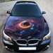 Galaxy Space Car Hood Wrap, Car Hood Decal, Truck Hood Wrap, Car Hood ...