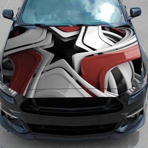 Deadpool Car Hood Wrap Full Color Vinyl Decal Antihero Sticker - Etsy