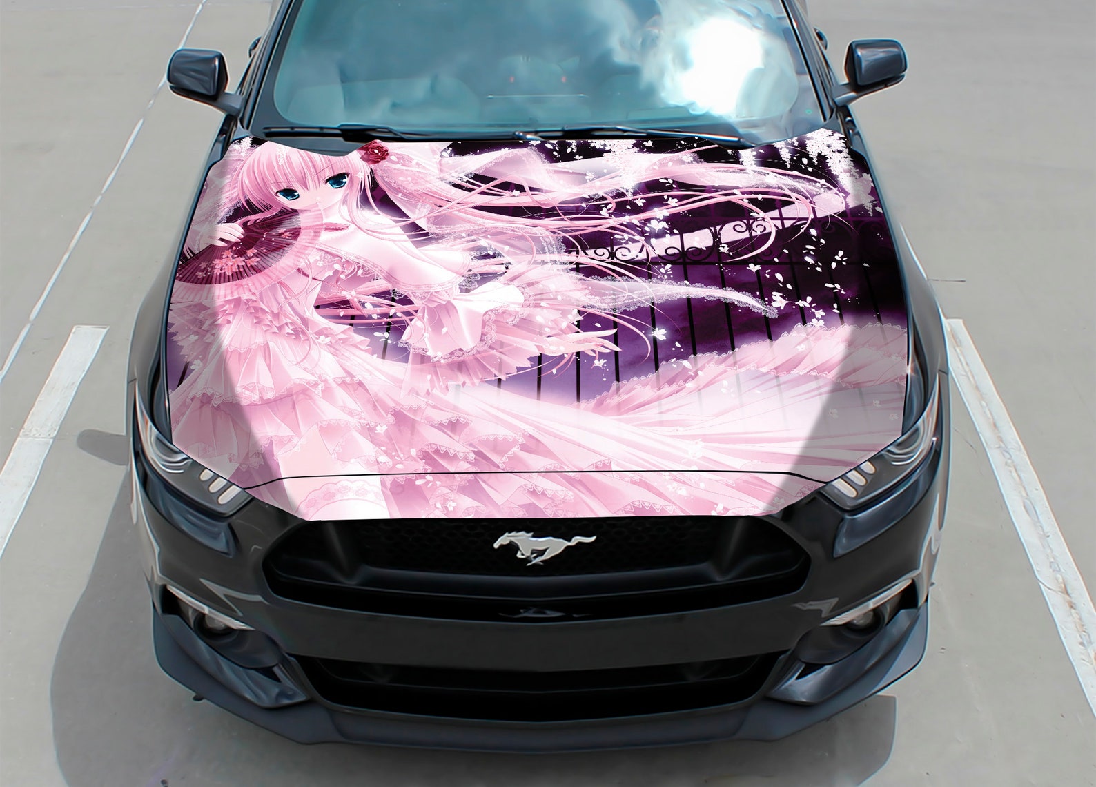 Car Hood Decal Vinyl Sticker Graphic Wrap Decal Truck | Etsy