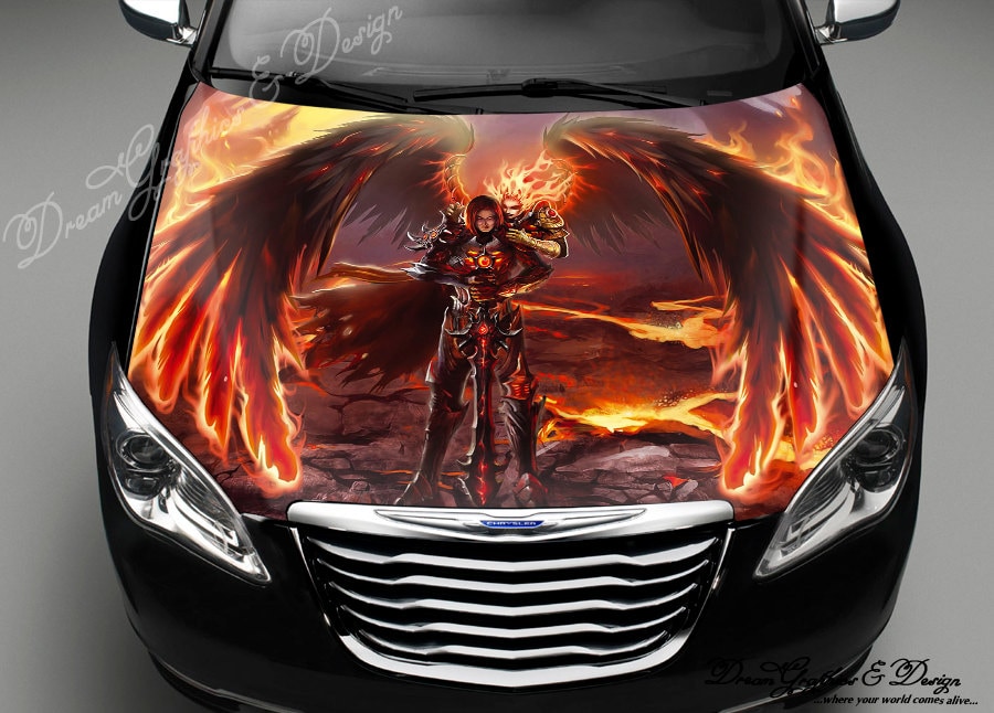 Car hood decal vinyl sticker graphic wrap decal truck | Etsy