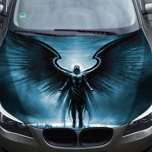 Deadpool Car Hood Wrap Full Color Vinyl Decal Antihero Sticker - Etsy