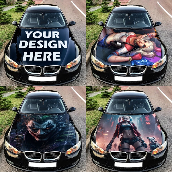 Hood Wrap Decal - Etsy