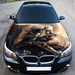 Demon Angel Car Hood Wrap, Car Hood Decal, Car Hood Sticker, Hood Wrap ...