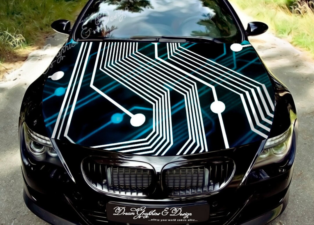 Car Hood Wrap Decal Vinyl Sticker Graphic Truck Decal - Etsy