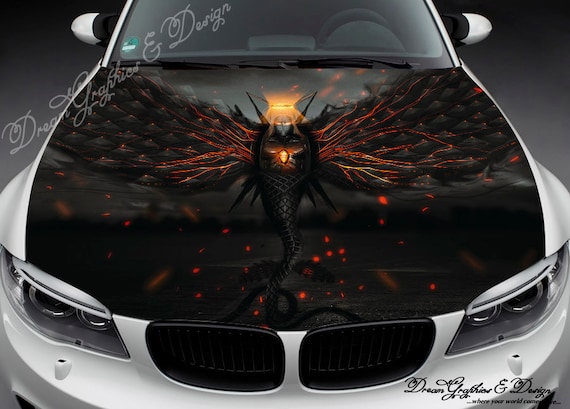 Car Hood Wrap Decal Vinyl Sticker Graphic Truck Decal - Etsy