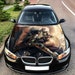 Demon Angel Car Hood Wrap, Car Hood Decal, Car Hood Sticker, Hood Wrap ...