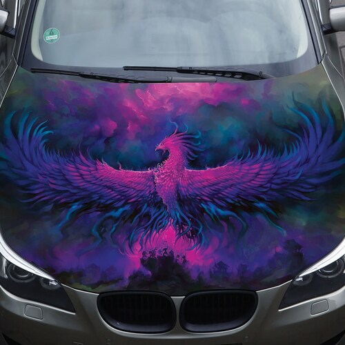 Deadpool Car Hood Wrap Full Color Vinyl Decal Antihero Sticker - Etsy