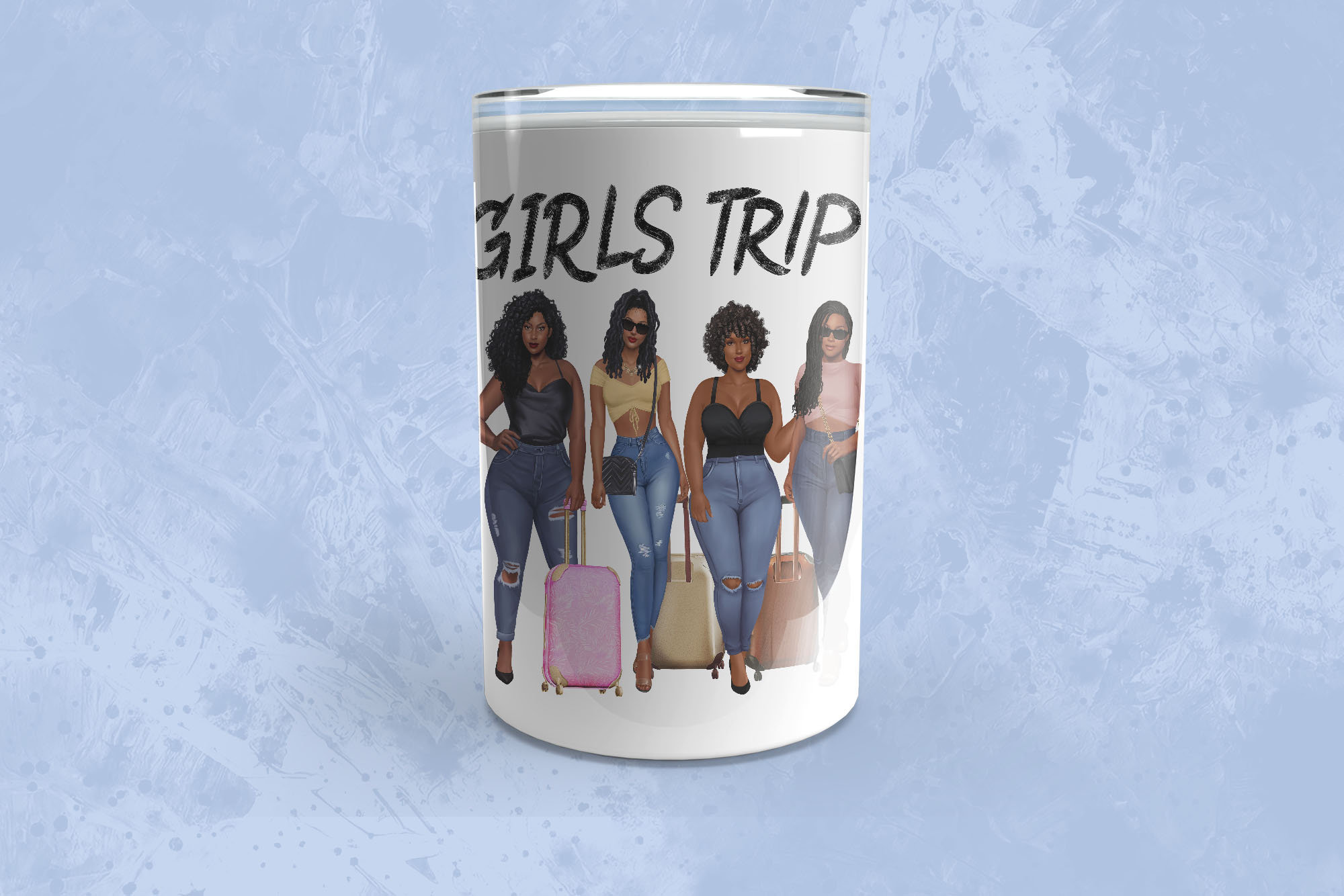 Girls Trip Png Divas Melanin Girlfriends Sublimation Ladies | Etsy UK