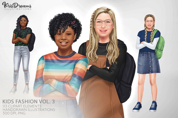 Middle School Kids Clipart