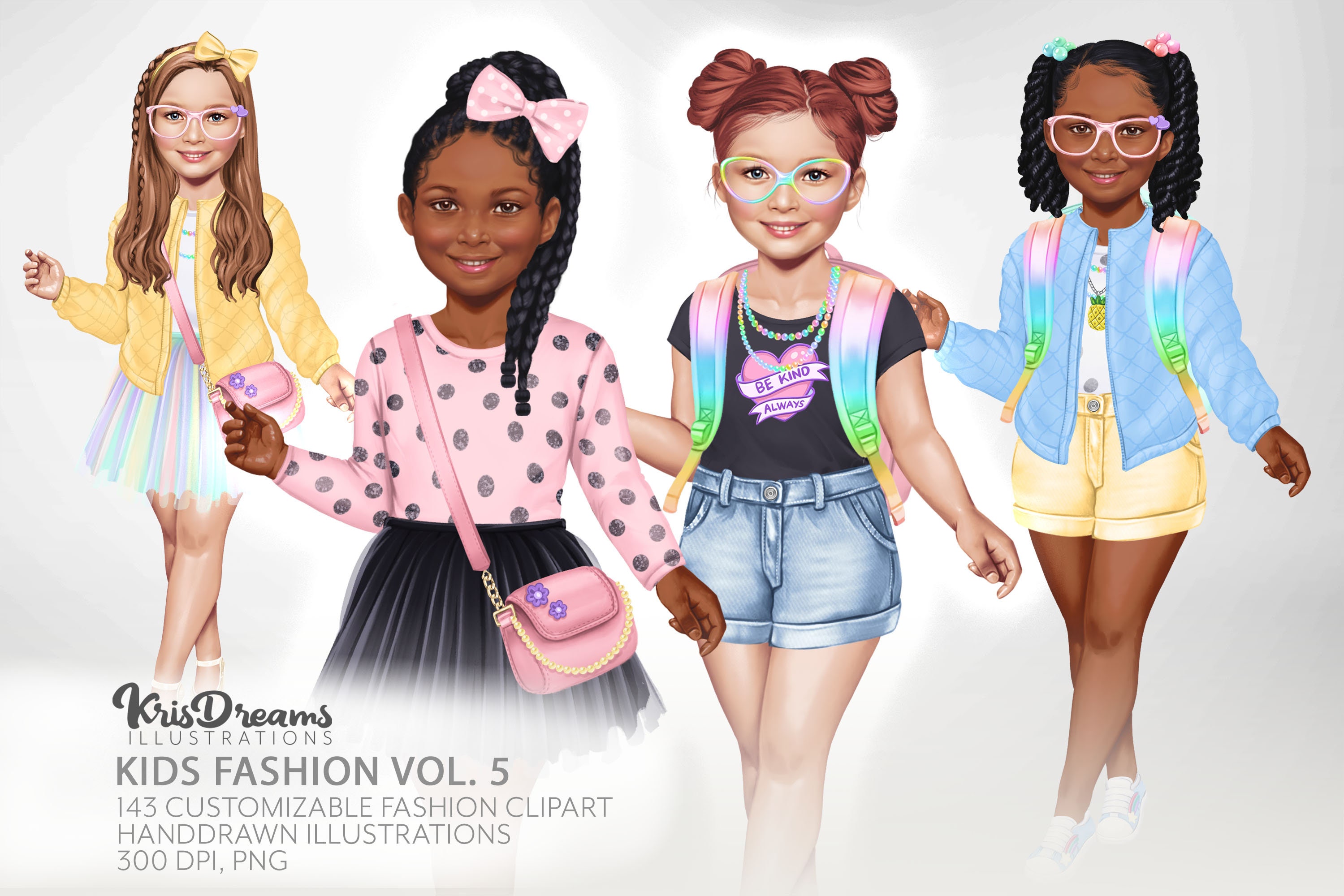 Back to School Clipart Customizable Clipart Children Png - Etsy