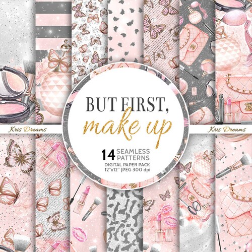 Watercolor Butterfly Seamless Patterns Digital Paper | Etsy