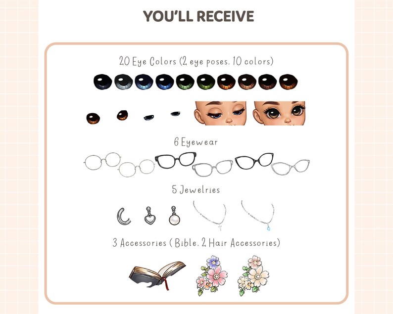 Customizable Chibi Praying Clipart PNG | Christian Girl Prayer ...