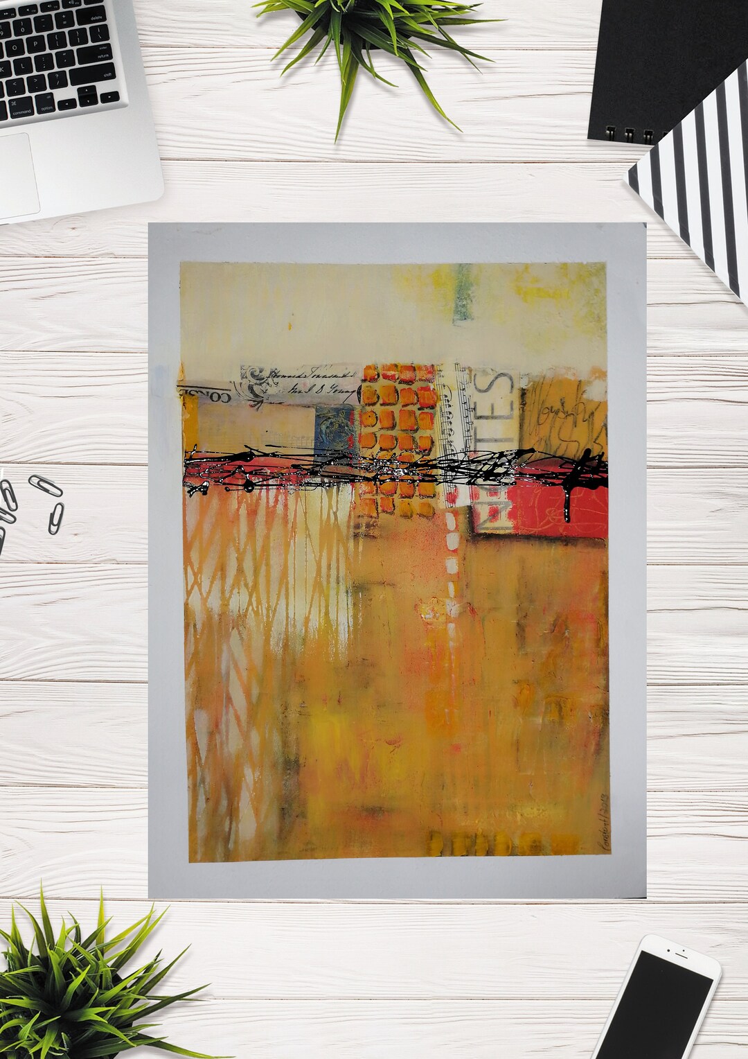 Abstract Collage - Etsy