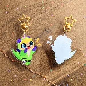 Apex Smol Legends Wattson Nessie 2.5 Inch Recycled Acrylic Single Sided Keychains - Etsy