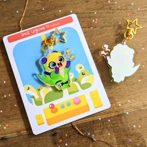 Apex Smol Legends Wattson Nessie 2.5 Inch Recycled Acrylic Single Sided Keychains - Etsy