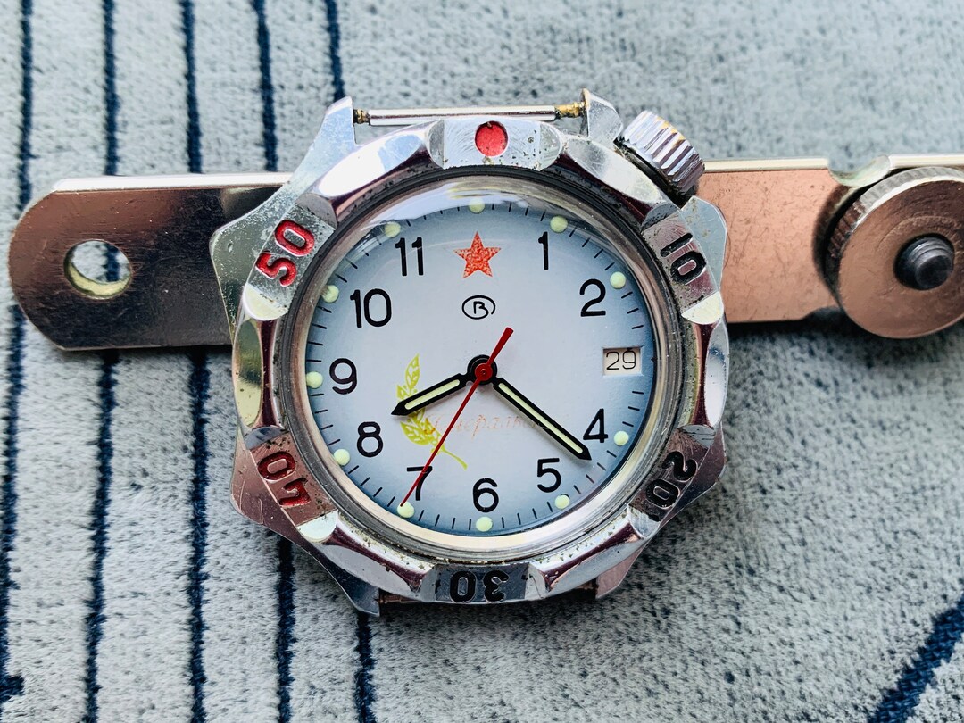 Collectible Watch VOSTOK Komandirskie GENERALSKIE Chistopol + Calendar ...