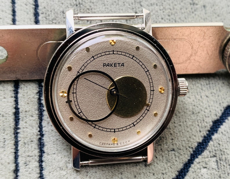 Collectible Watch RAKETA Copernicus Solar System Manual Winding Pchz ...