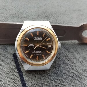 Collectible Watch Luch Cornavin Series With Dolphin 21 Jewels Made in ...