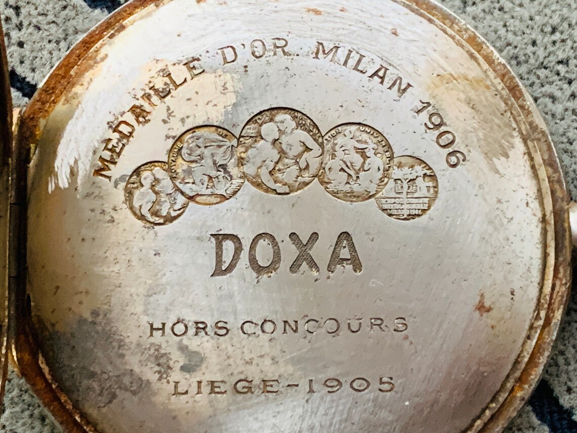 Empty Pocket Watch Case Doxa Under Repair or Spare | Etsy