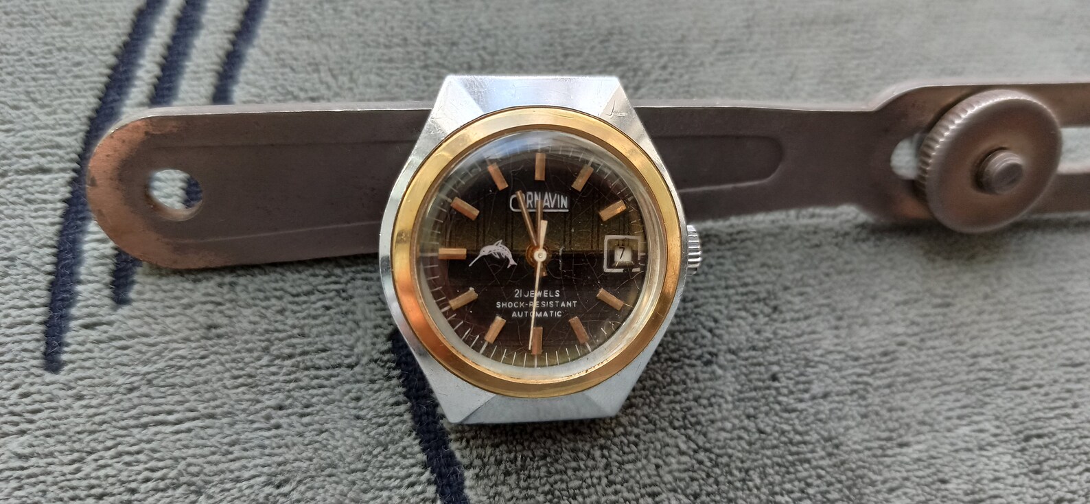 Collectible Watch Luch Cornavin Series With Dolphin 21 Jewels - Etsy