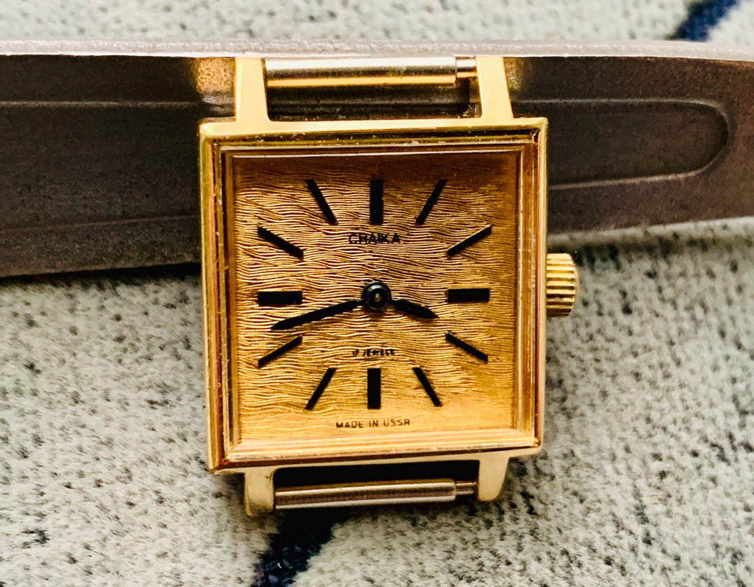 Collectible Watch Chaika 17 Jewels Manual Winding Uglich Made in Ussr ...