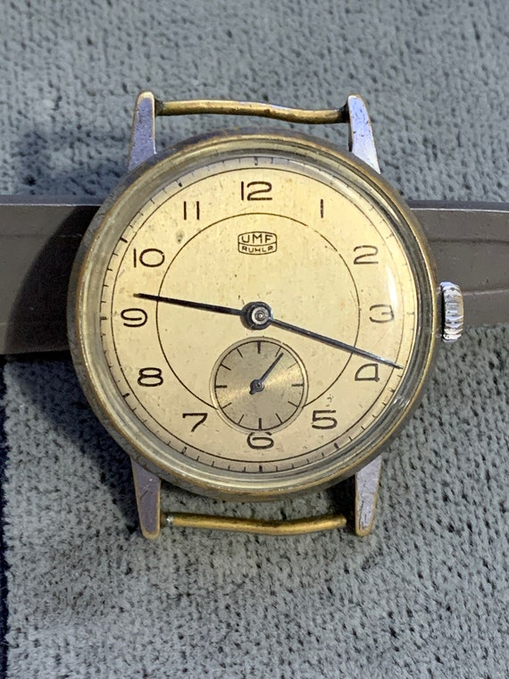 Collectible watch UMF Ruhla military style very rare … - Gem