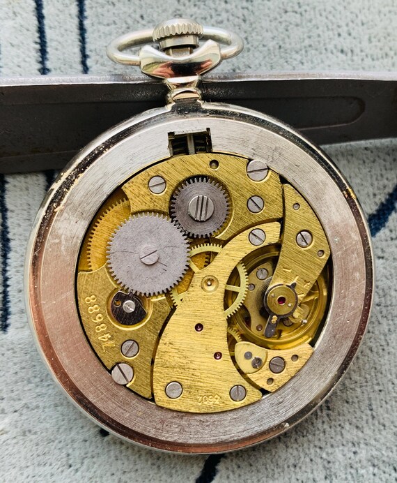 Pocket Watch MOLNIJA 80 years of the October Revoluti… - Gem