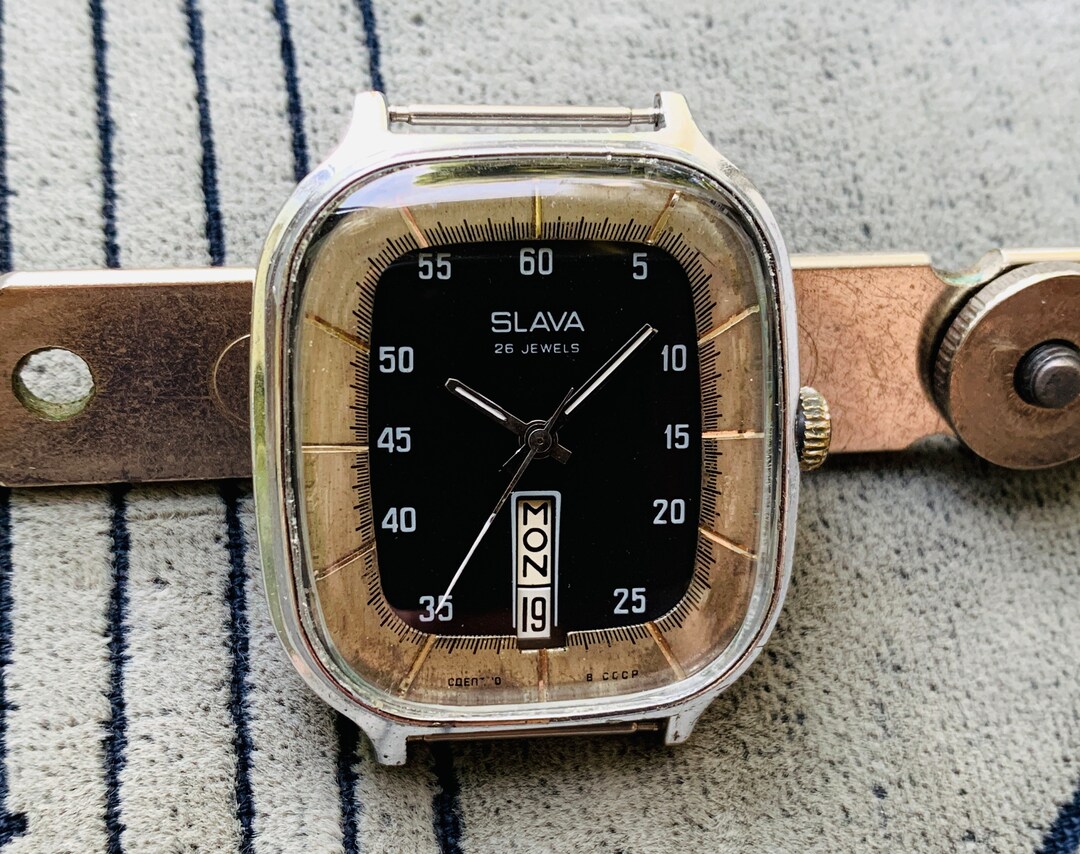 Collectible Watch Слава Fridge Double Calendar Export Type 2 Mchz Made ...