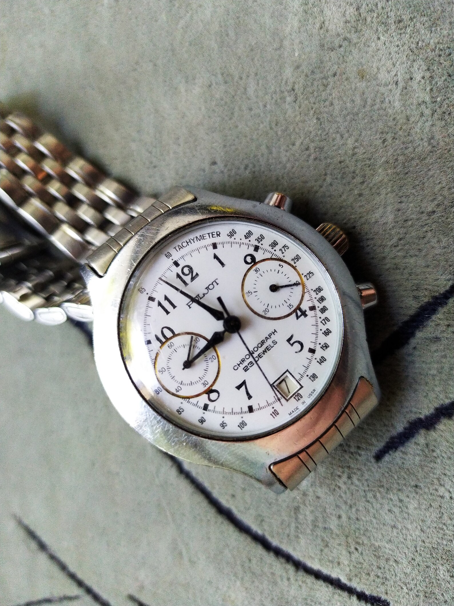 Wrist Watch POLJOT Chronograph STURMANSKIE 3133 23 Jewels Made - Etsy