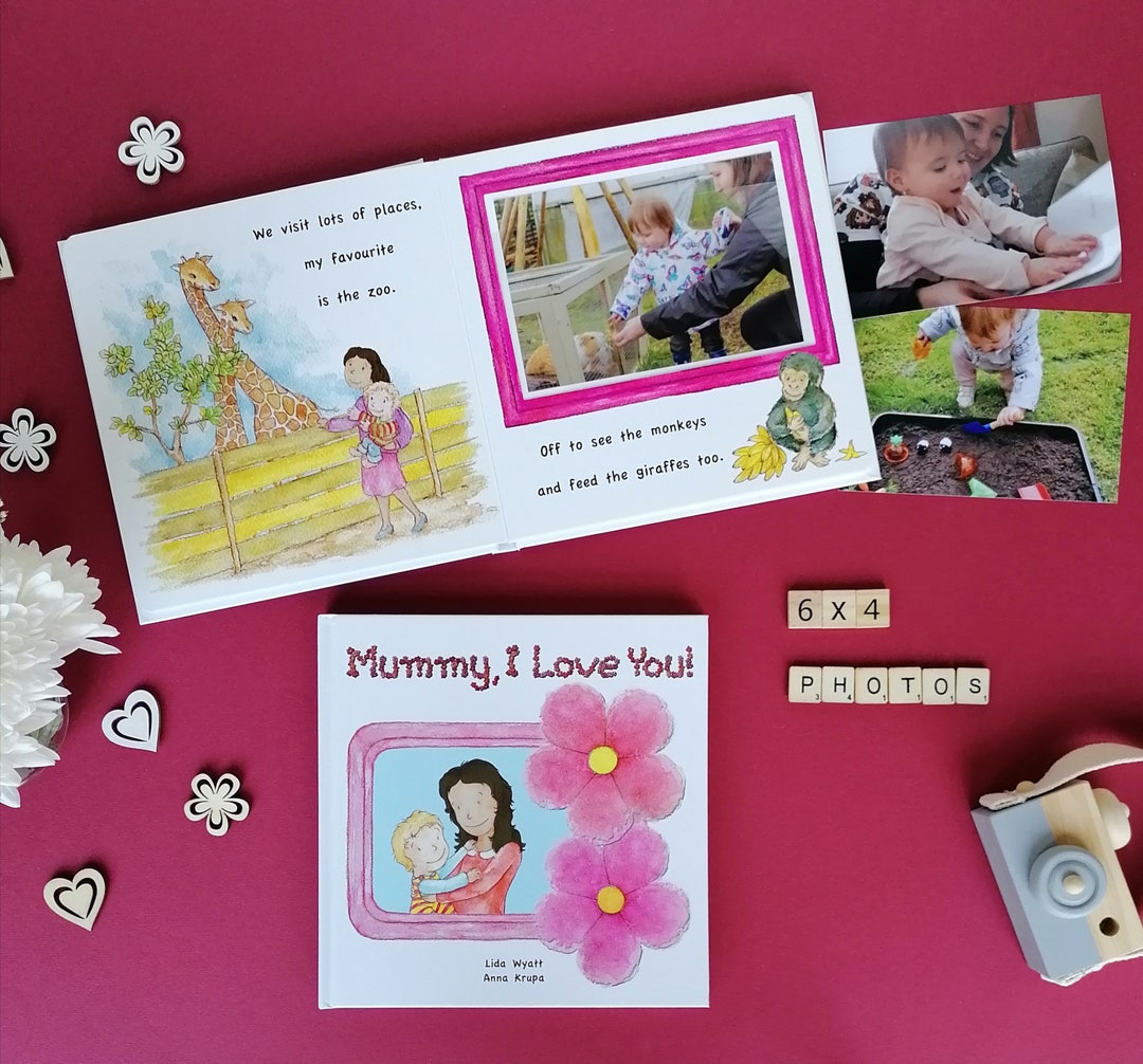Mummy I Love You Book | Personalised Mum and Child Book | Photo Album ...