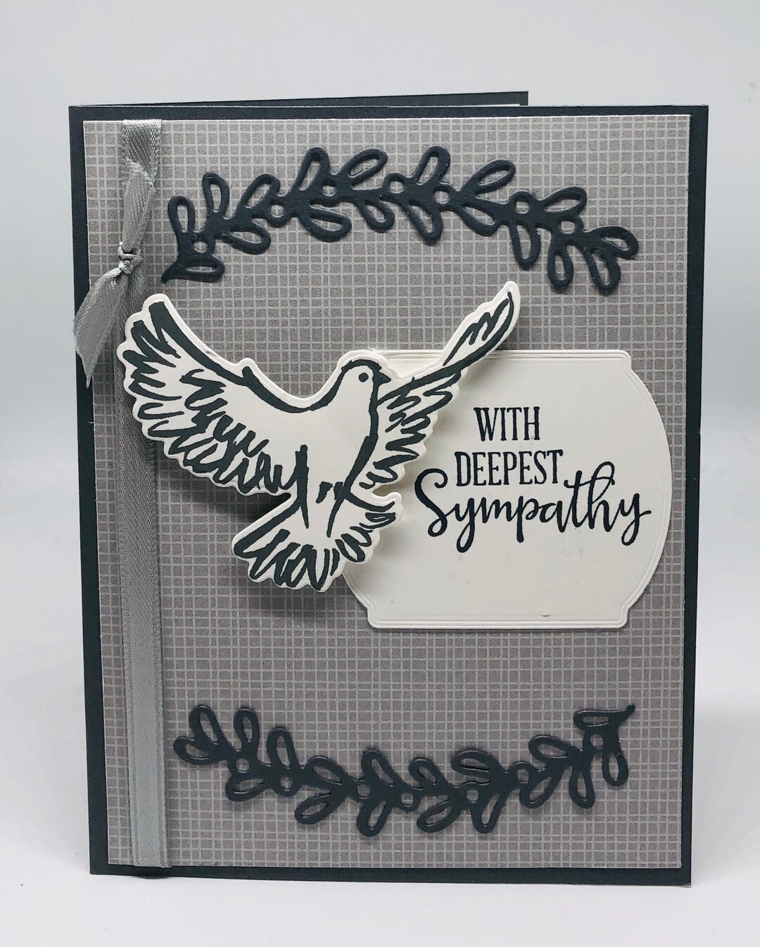 Dove Sympathy Card, Condolence Cards, With Deepest Sympathy, Thinking ...