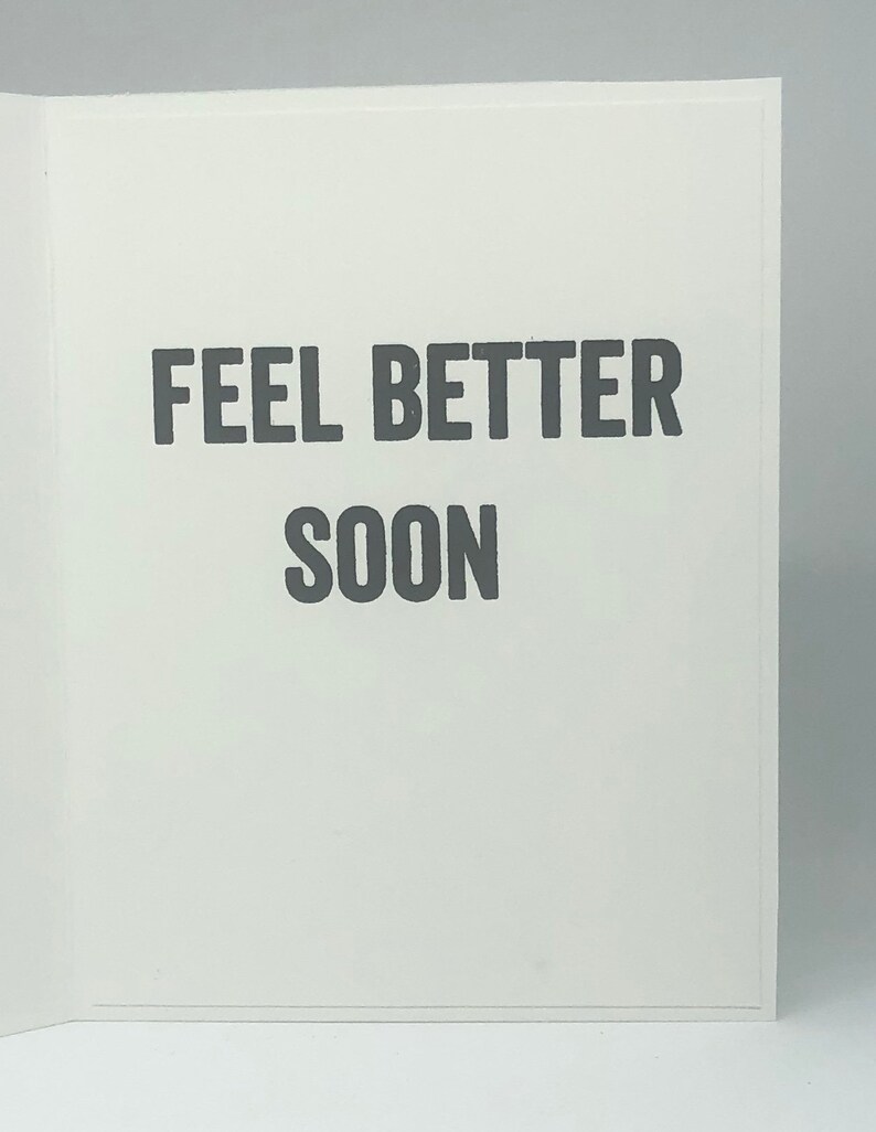 Feel Better Soon Card Kids Get Well Card Get Well Soon Card - Etsy