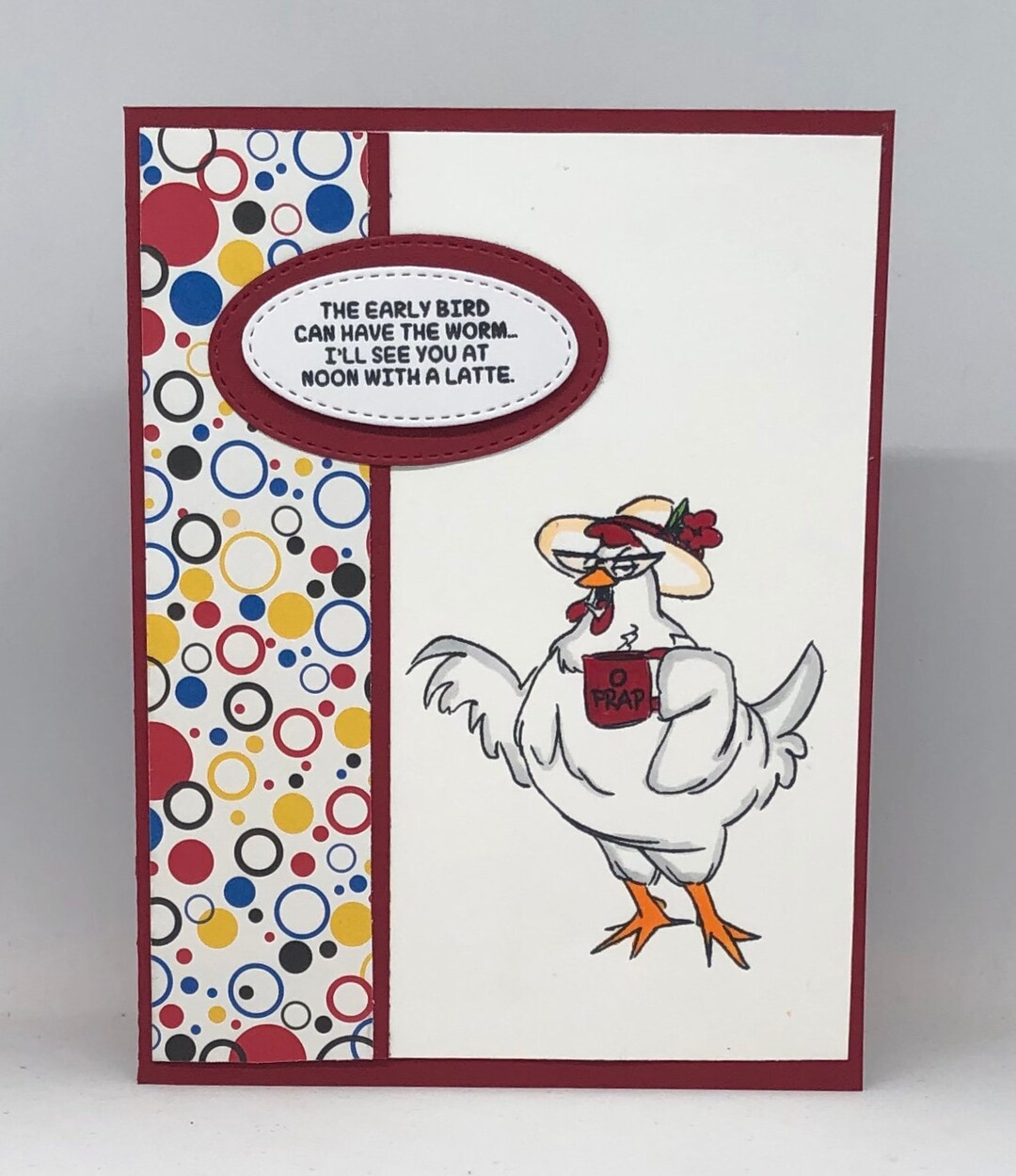 Chicken Friend Card, Coffee Invite Card, Fun Friend Card, BFF Card ...