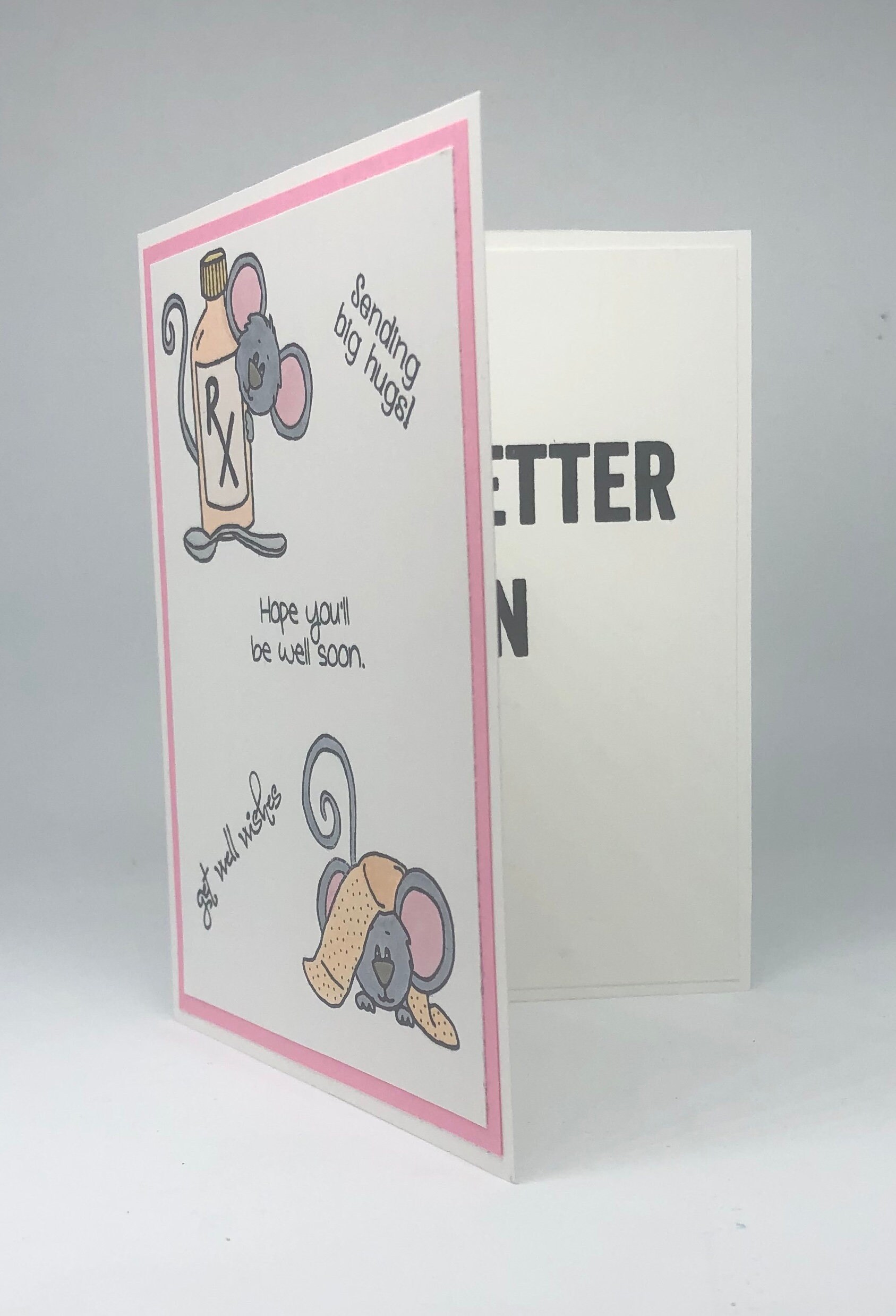 Feel Better Soon Card Kids Get Well Card Get Well Soon Card - Etsy