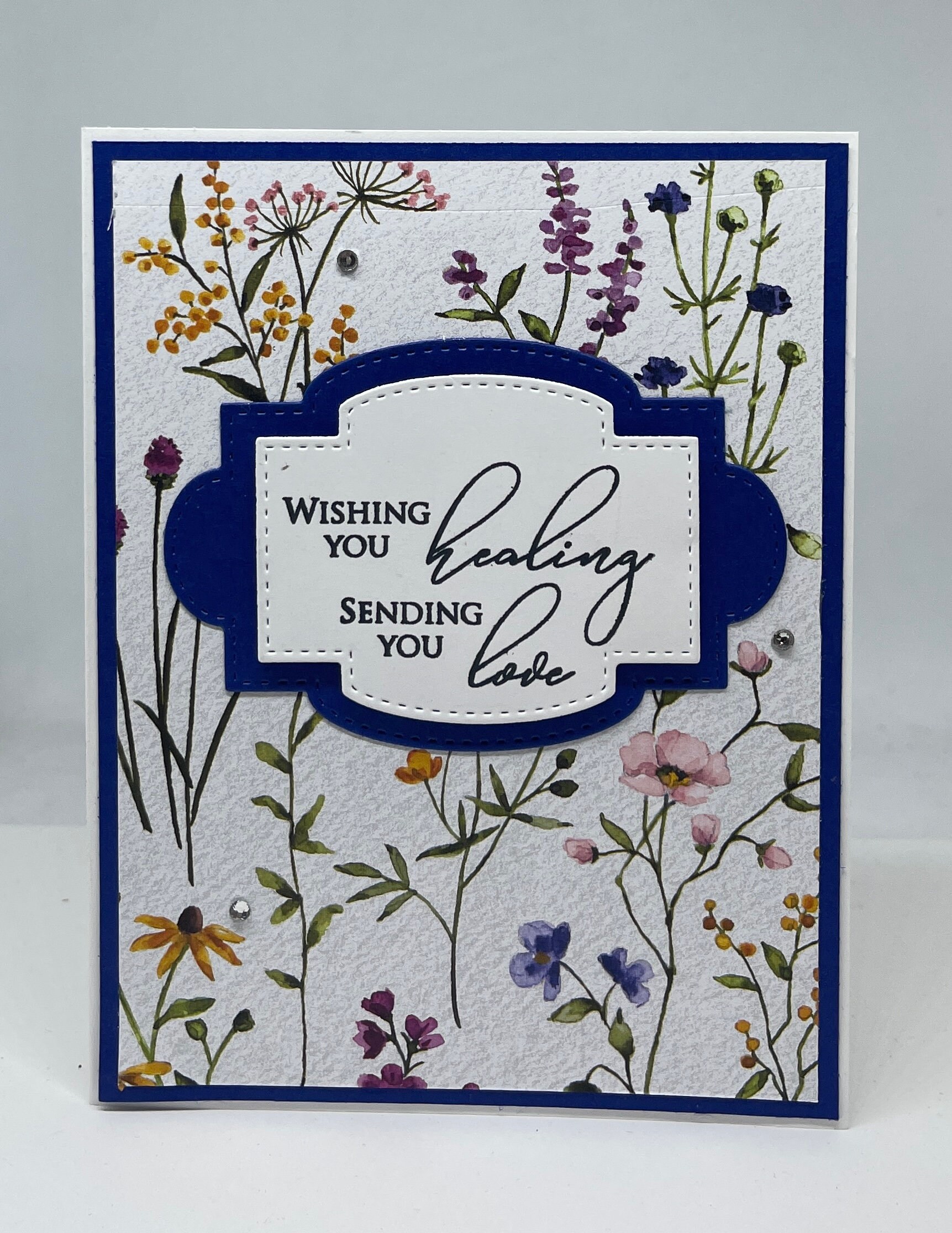 Wishing You Healing Card, Sending You Love Card, Occasion Card, Cancer ...