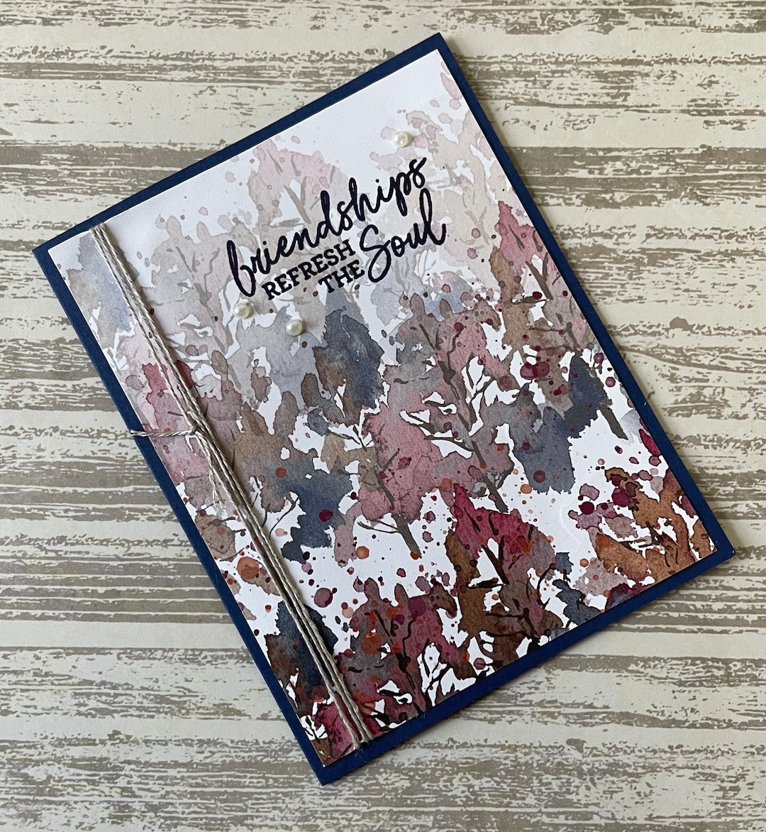 Beautiful Friendship Card, Special Friend Card, Thinking of You, Hello ...