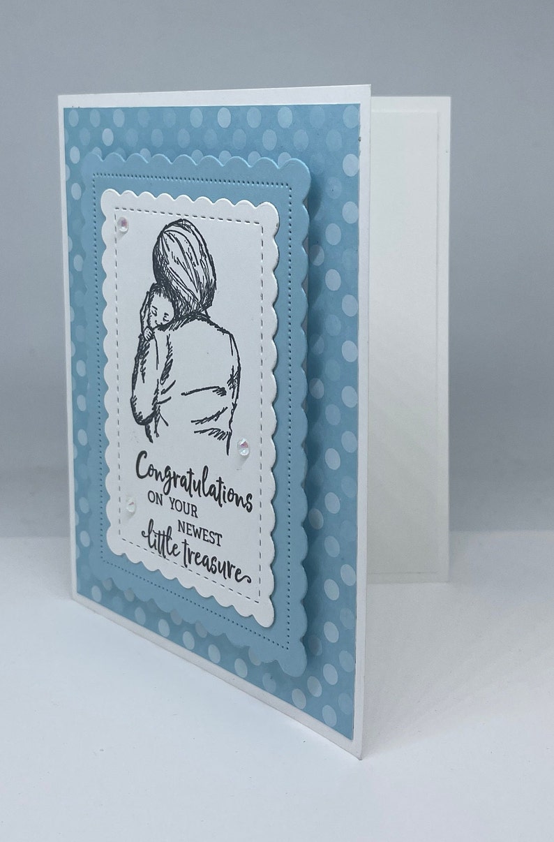 Congratulations Grandma Card Your Newest Little Treasure - Etsy