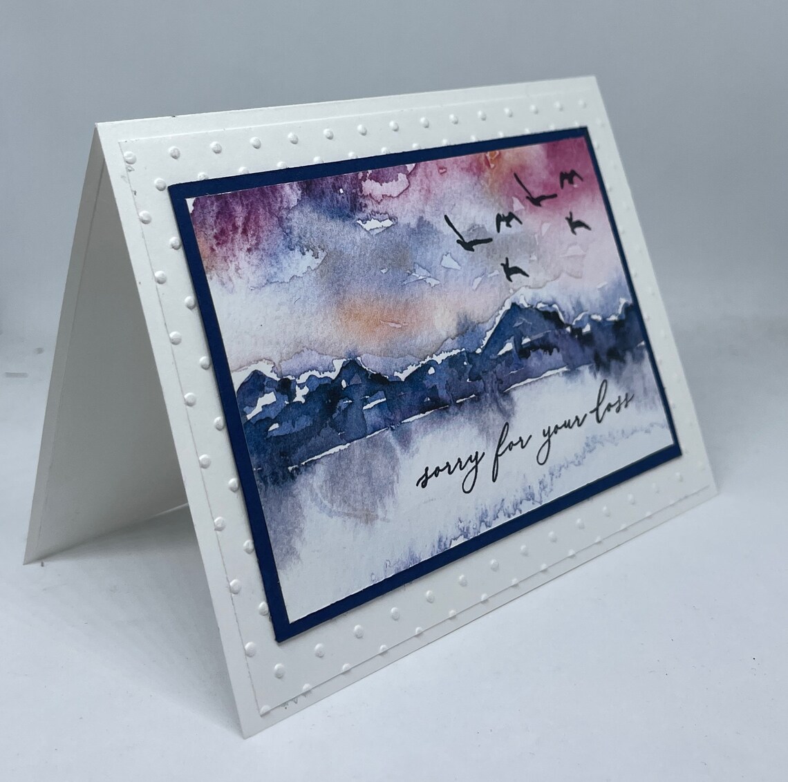 Sorry for Your Loss Card Loss of Loved One Comfort Card - Etsy