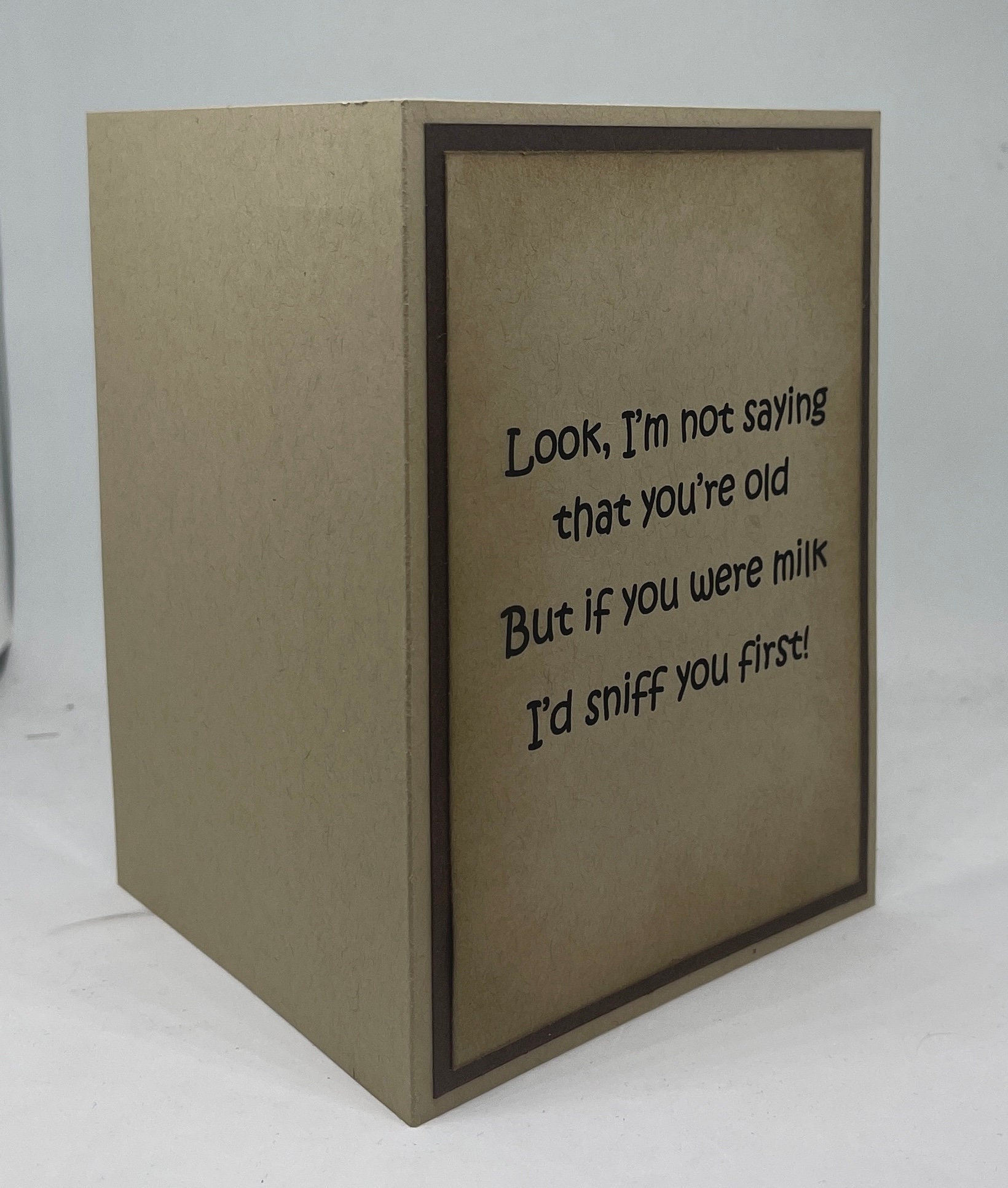 Hilarious Birthday Card, Funny Bday Card, Humorous Handmade Card, Happy ...